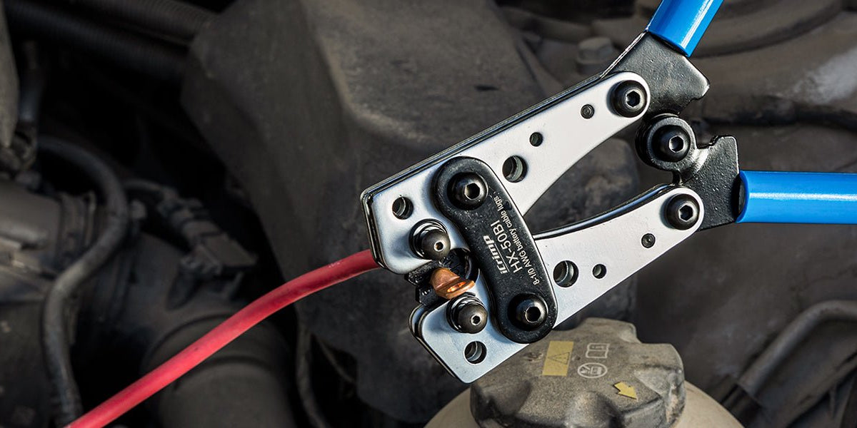 Battery Lug Crimping Tool — iCrimp Tools