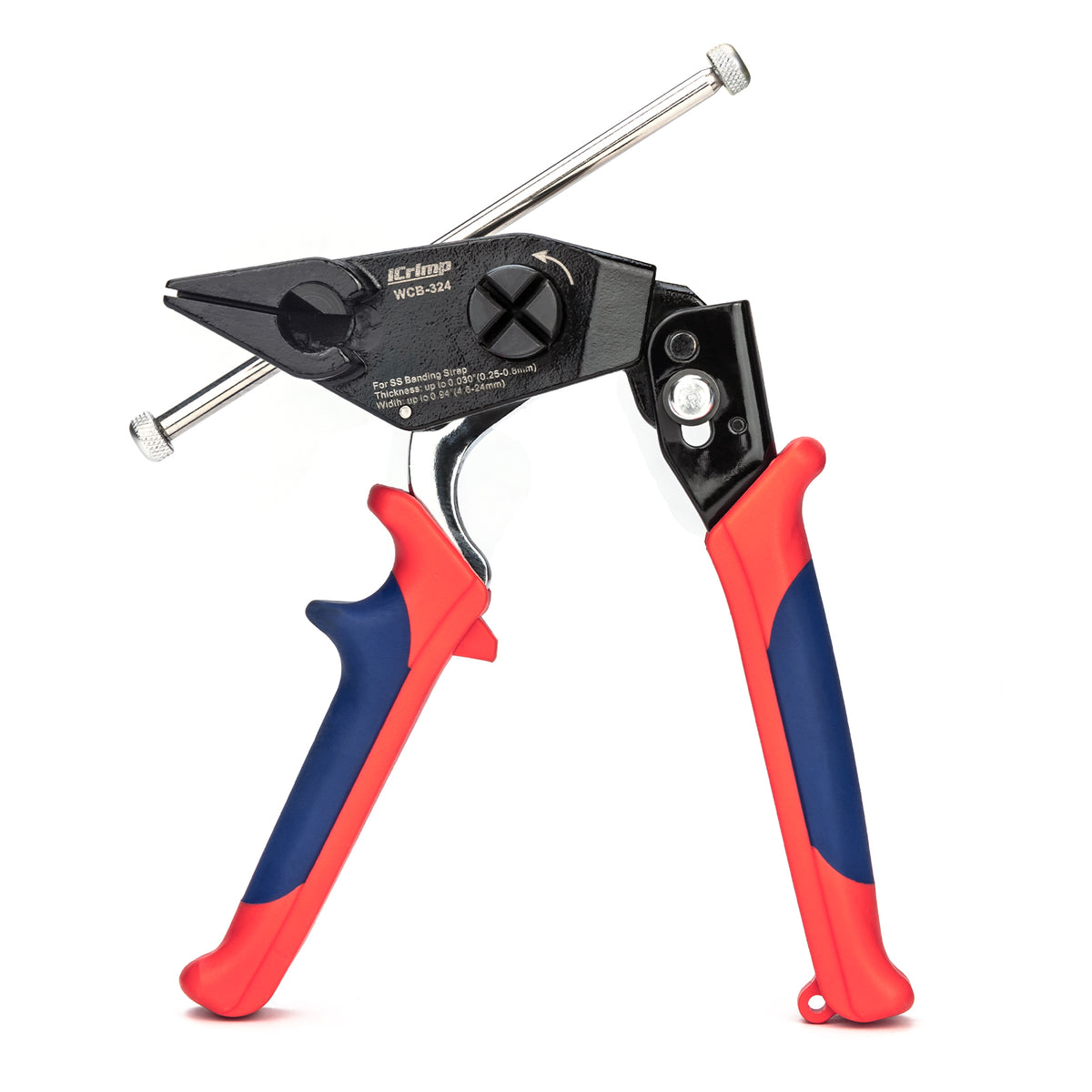 Stainless Steel Cable Tie Gun Fastening & Cutting up to 24mm — iCrimp Tools
