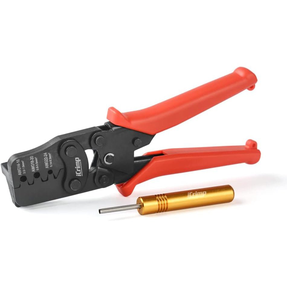 Weather Pack Crimper for AWG 24-14 Delphi APTIV Weather Pack — iCrimp Tools