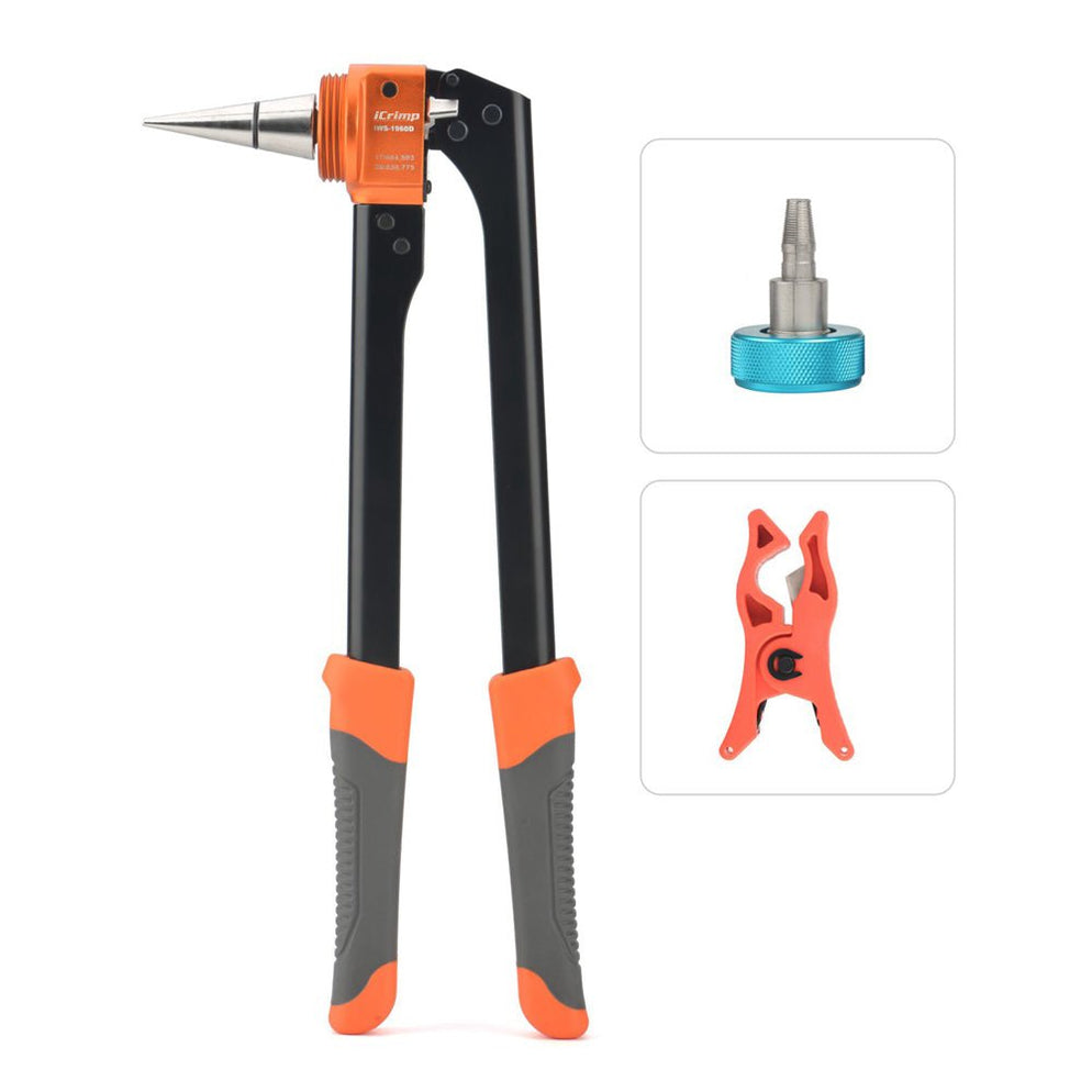 Auto Rotate PEX-a Tubing Expander with 1/2" Expander Head — iCrimp Tools