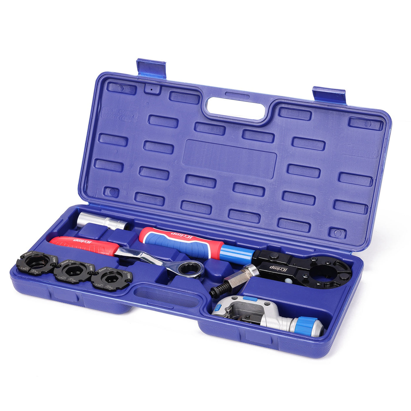 Copper Pipe Press Tool Kit for 1/2", 3/4", 1" Viega ProPress Fittings ...