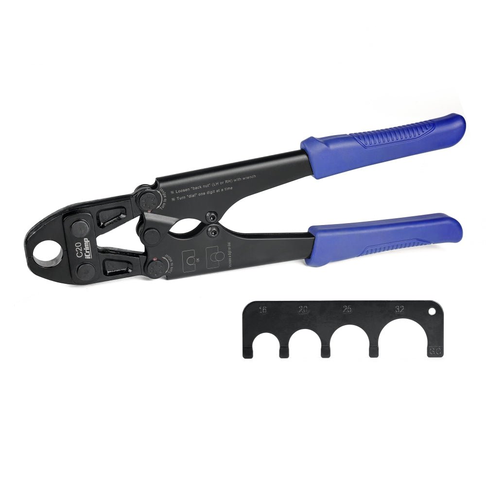 Australian Pex Crimping Tool for 20mm Copper Pex Crimp Rings — iCrimp Tools