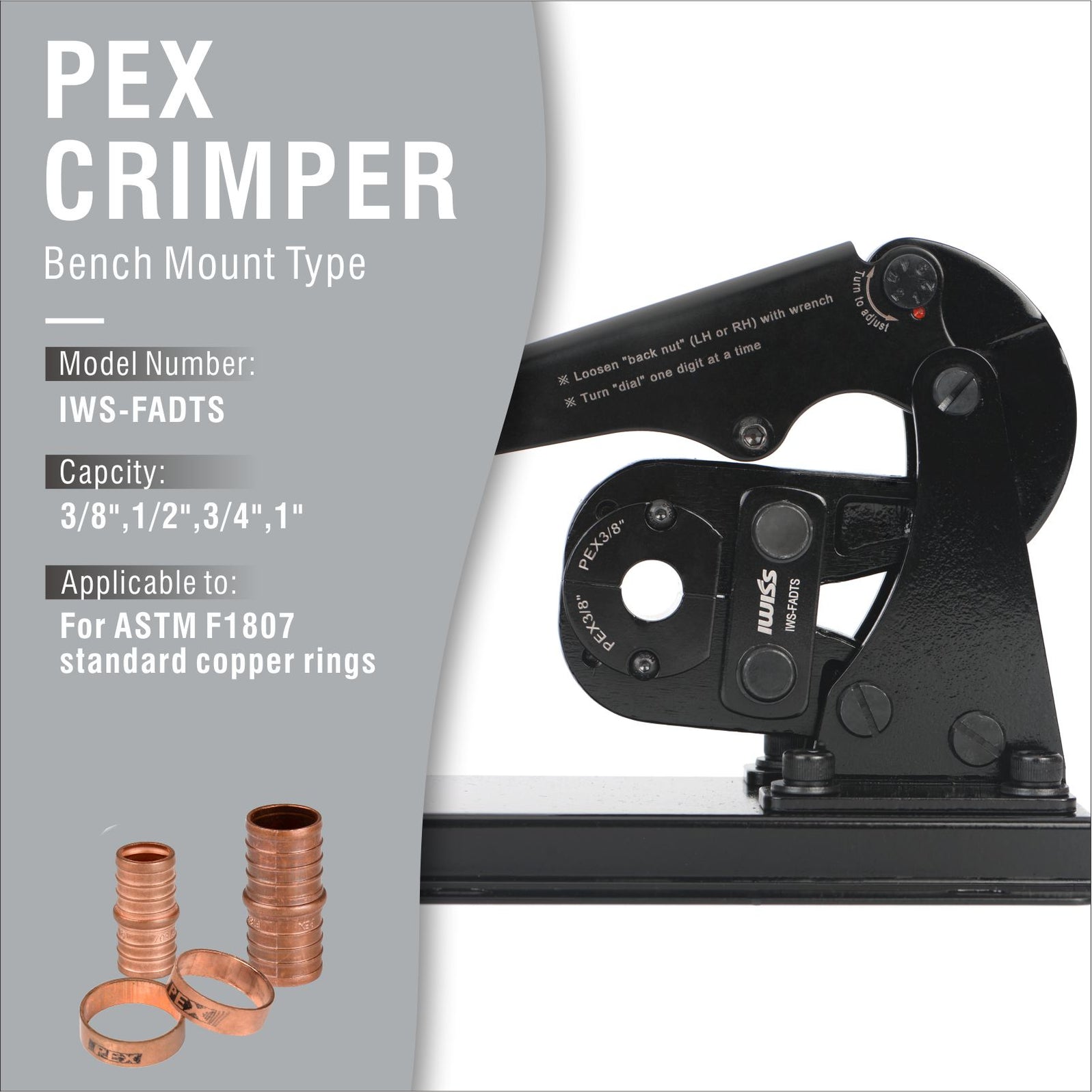 PEX Pipe Tools — iCrimp Tools