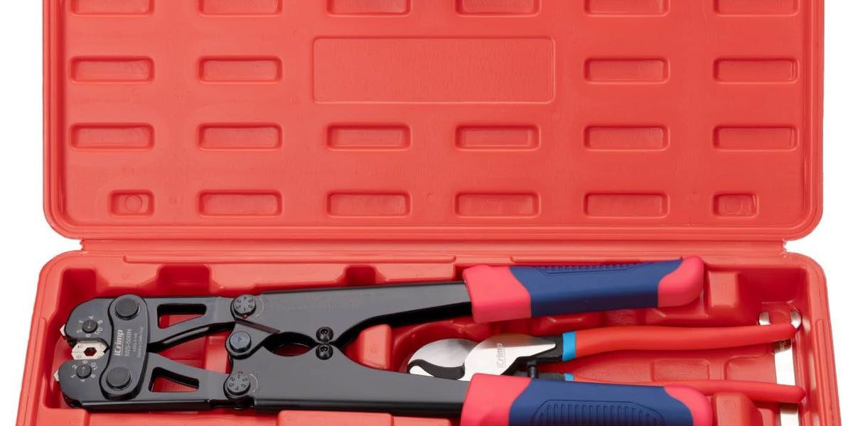 Battery Cable Lug Crimping Tool for AWG8-1/0 Electrical Lug — iCrimp Tools