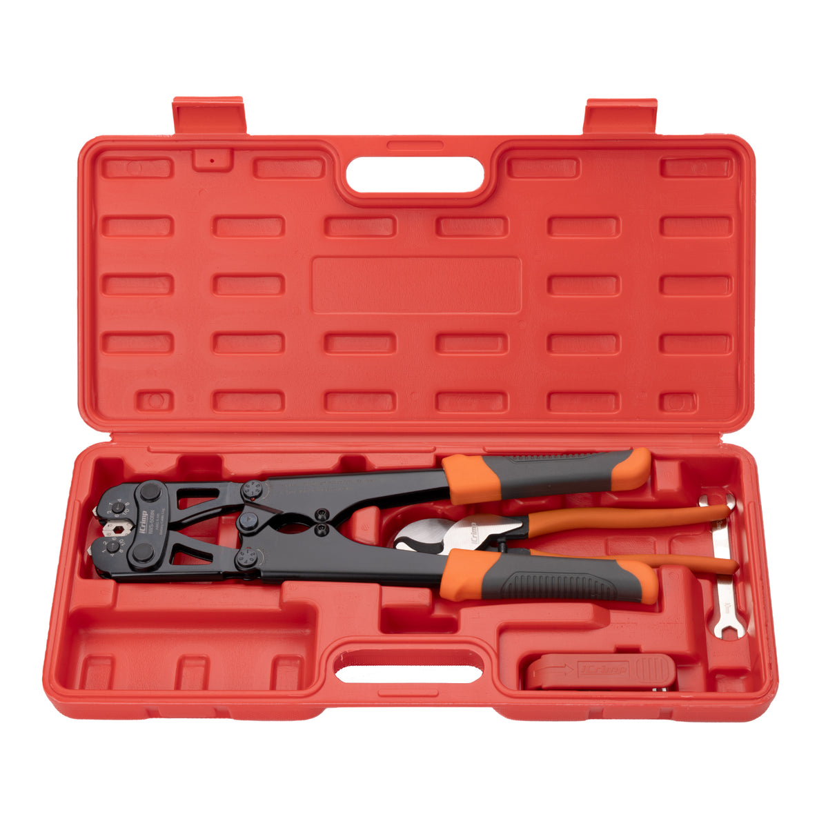 Battery Cable Lug Crimping Tool Kit for AWG 8-1/0 Electrical Lug ...