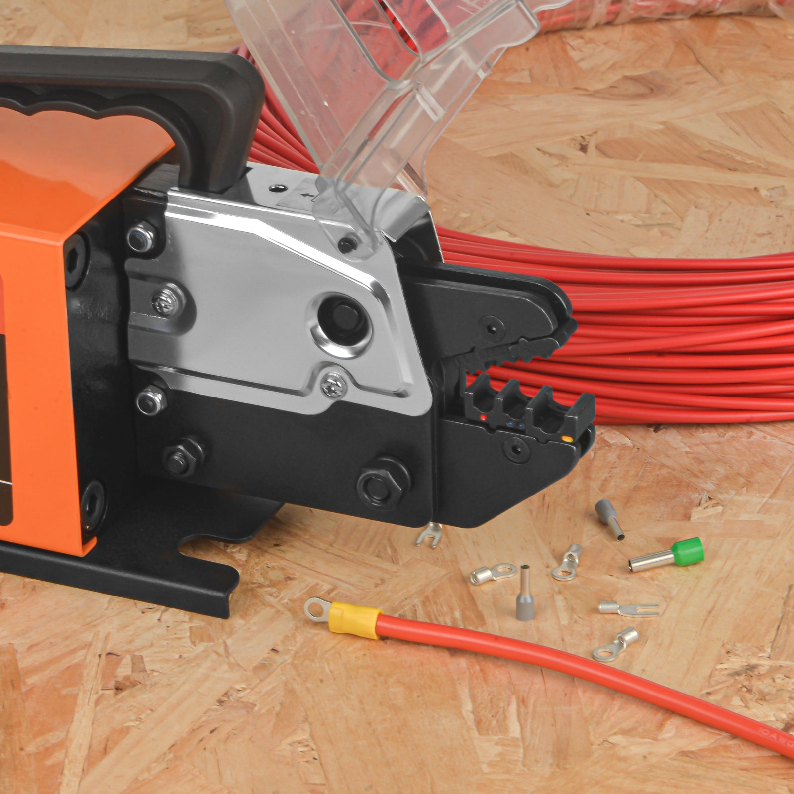 Pneumatic Crimper Machine for Terminal Crimping up to 16mm² — iCrimp Tools