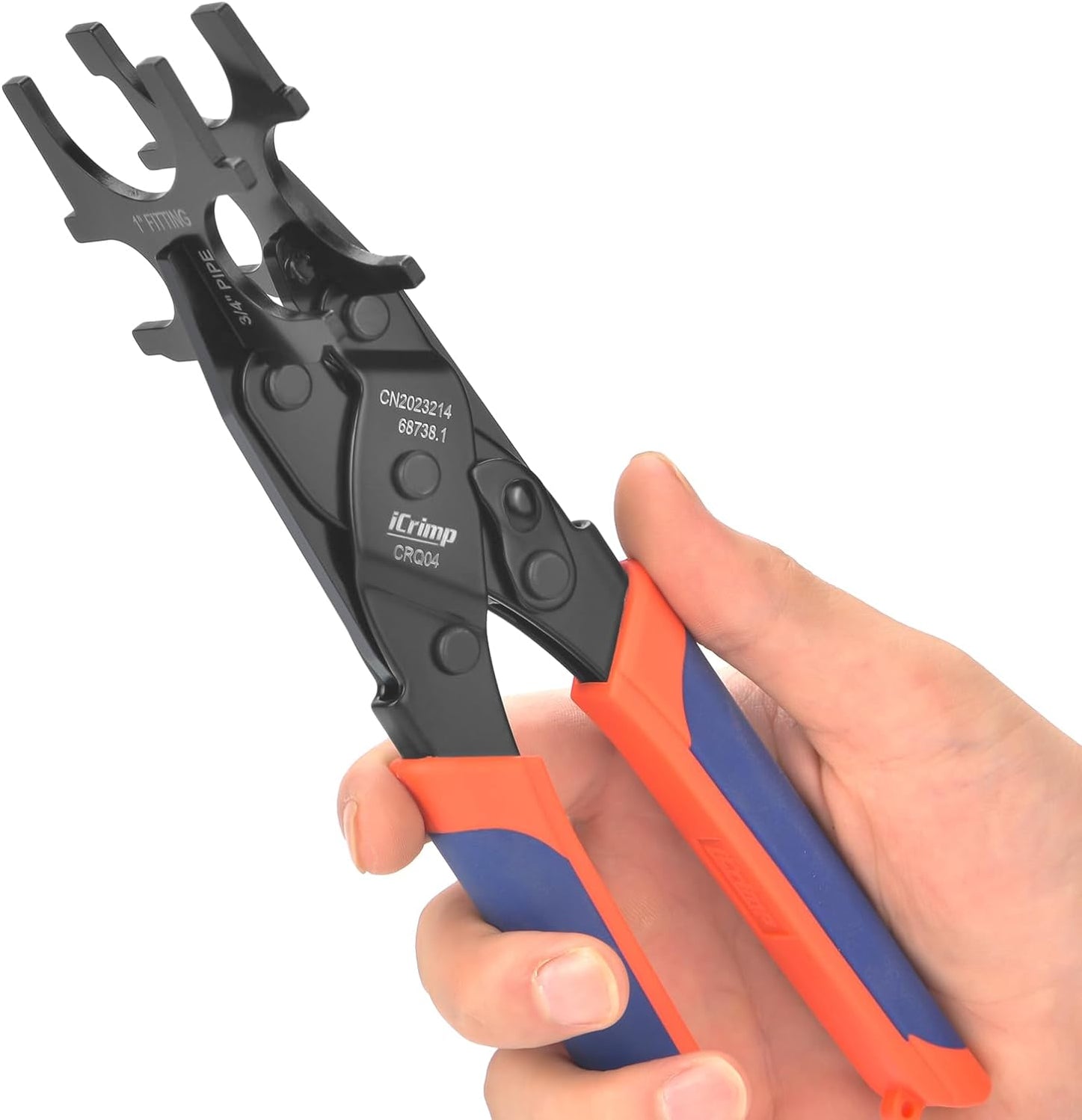 PEX Push to Connect Fitting Disconnect Tong Removal Tool — iCrimp Tools