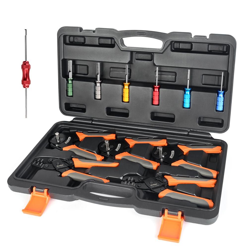 Crimping Tool kit for Deutsch Connector, Delphi Weather Pack — iCrimp Tools