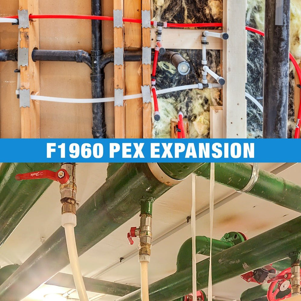 25 Pack PEX Expansion Ring, F1960 PEX-a Expansion Sleeve — iCrimp Tools