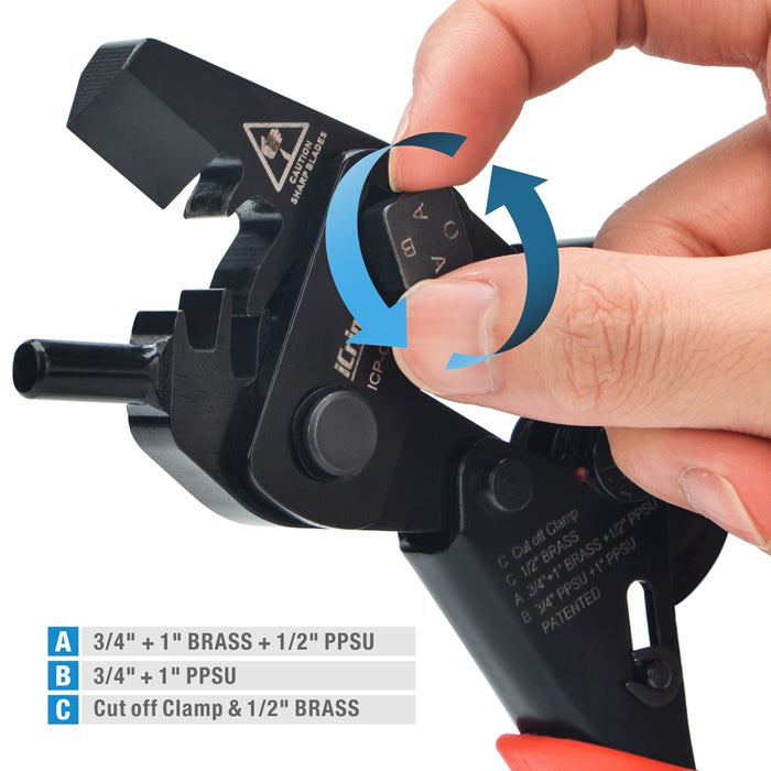 Removal Tool For PEX Copper & Stainless Steel Crimp Rings — iCrimp Tools