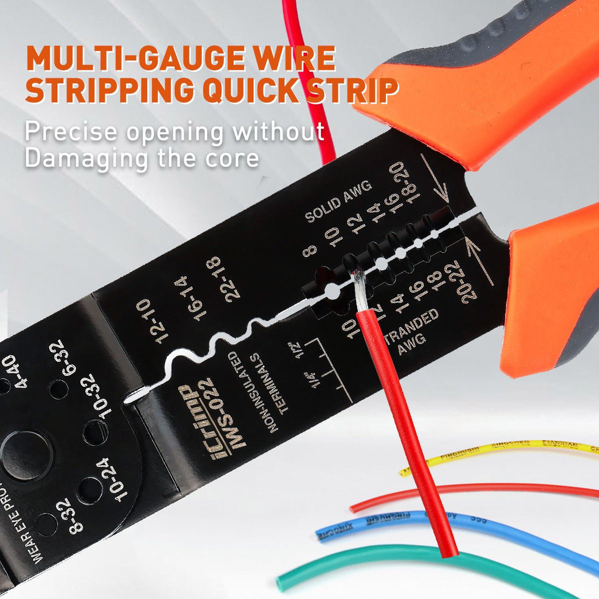 5-in-1 Multi-function Tool, Wire Stripper, Cutter, Crimper — iCrimp Tools