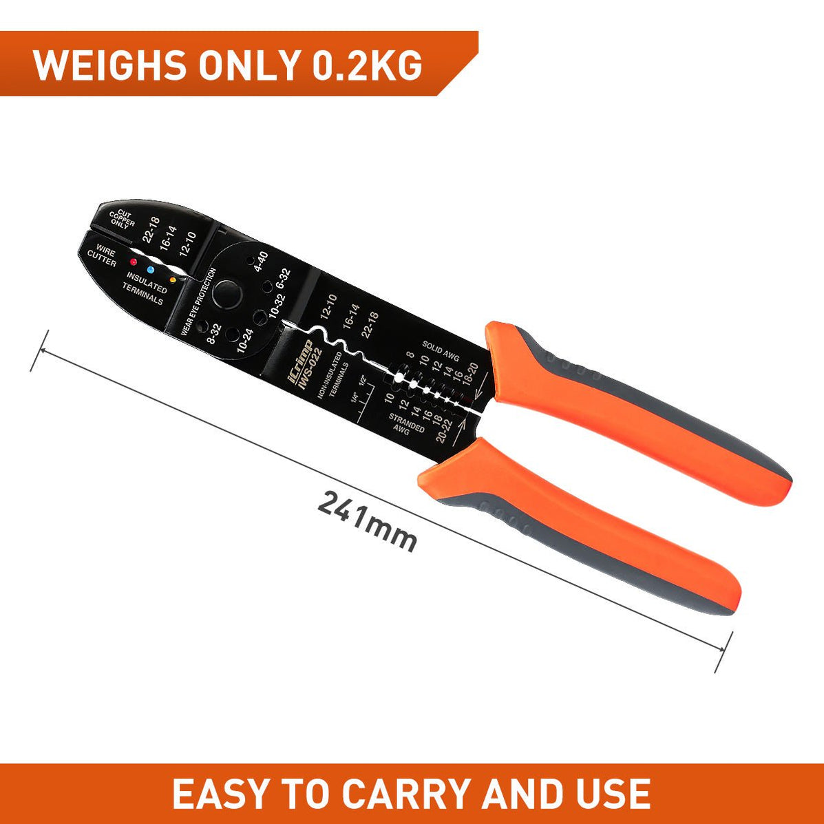 5-in-1 Multi-function Tool, Wire Stripper, Cutter, Crimper — iCrimp Tools