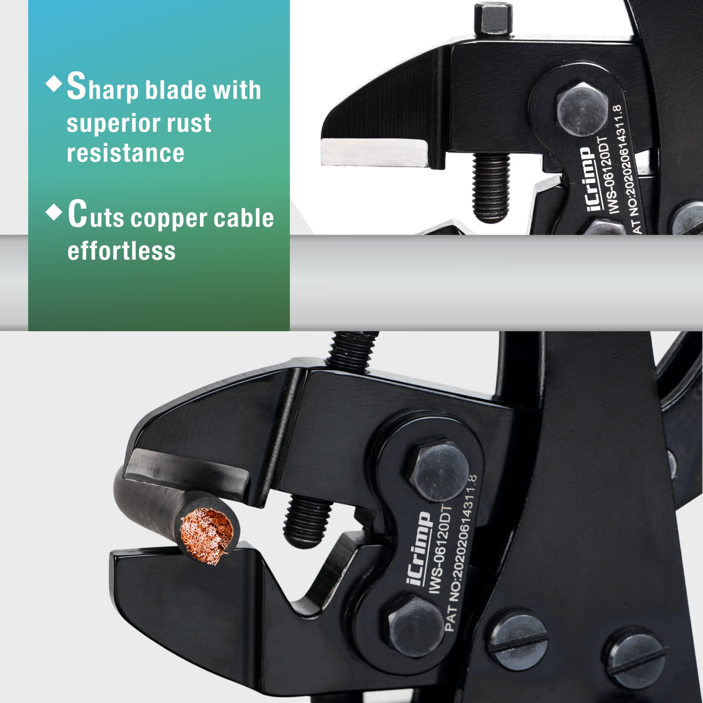 Bench Mount Type Battery Lug Crimping Tool For 6-120 mm² — iCrimp Tools
