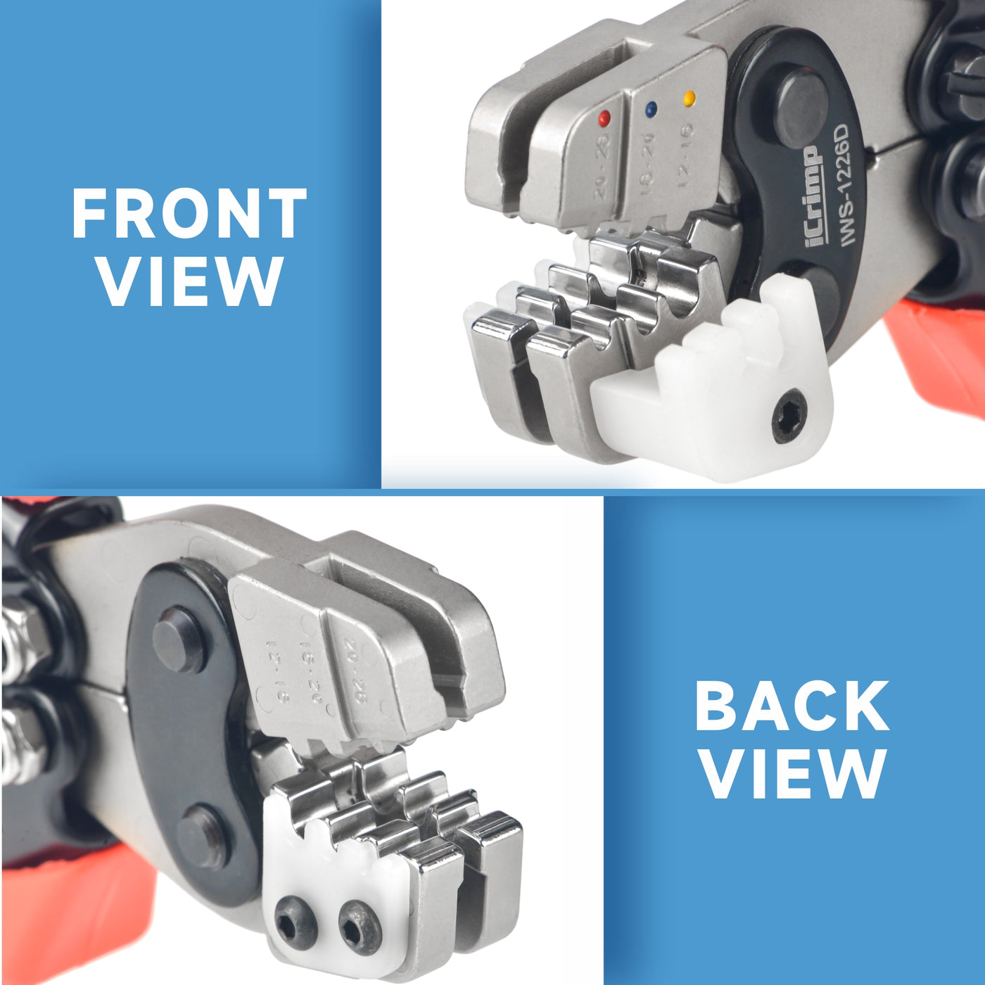 IWS-1226D Crimping Tools Works for Raychem Splices from AWG 26-12 ...