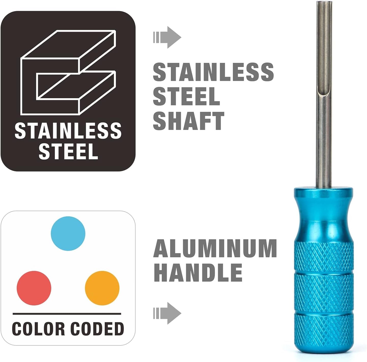 Contact Removal Tool for Deutsch Solid Contact, 14-24 Gauge — iCrimp Tools