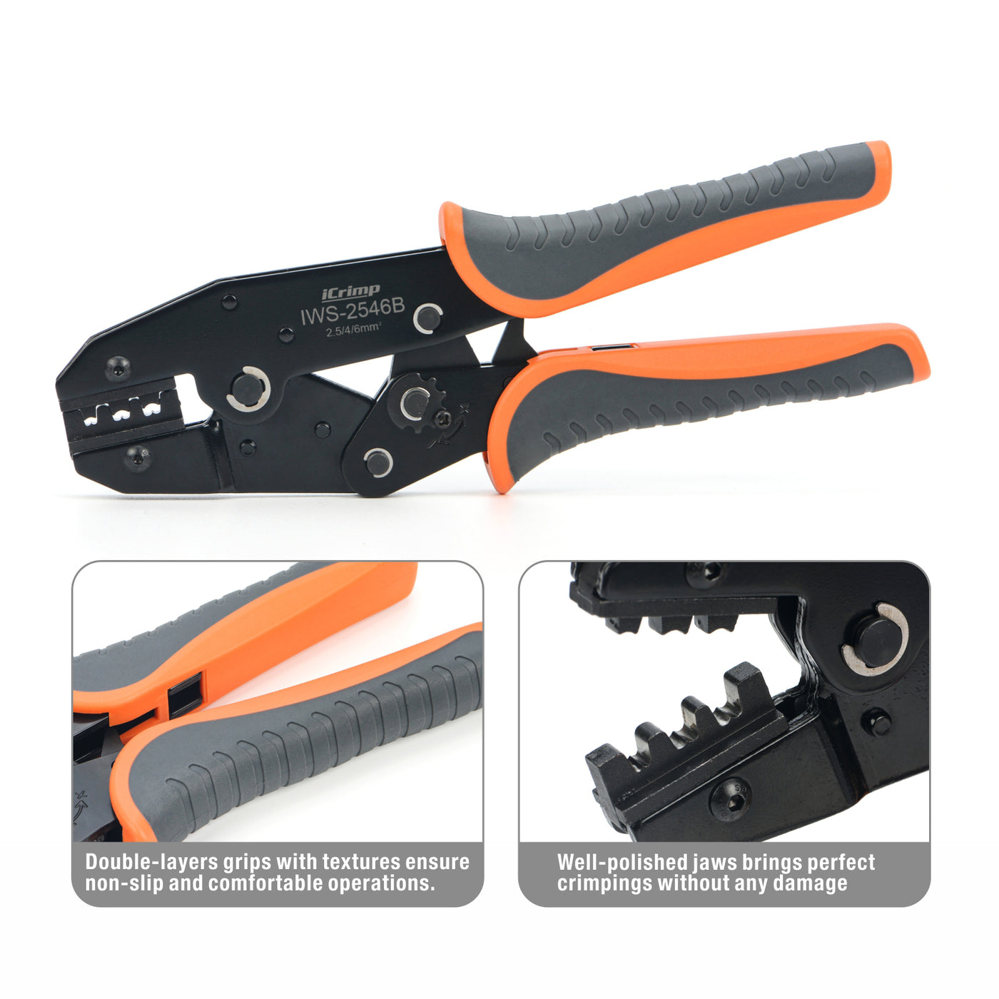 Solar PV Cable Crimping Tool Kit for IWS4 solar connectors — iCrimp Tools