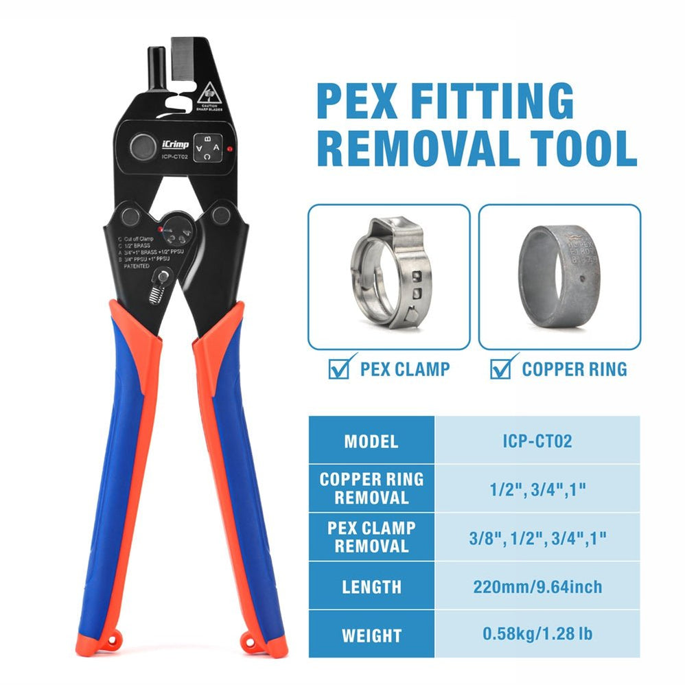 PEX Crimp, Press, Expansion, Clamp and Cinch Tools — iCrimp Tools