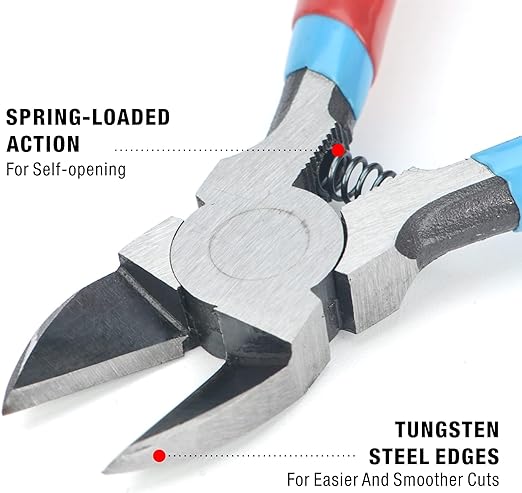 PL2200 Diagonal Flush Cutter, Side Cutting Pliers, Electronics Pliers ...