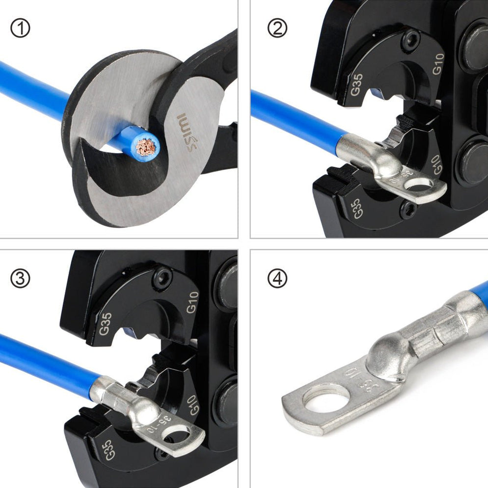 iCrimp Pneumatic Crimp Tool for 6-70mm² Battery Cable Lugs — iCrimp Tools