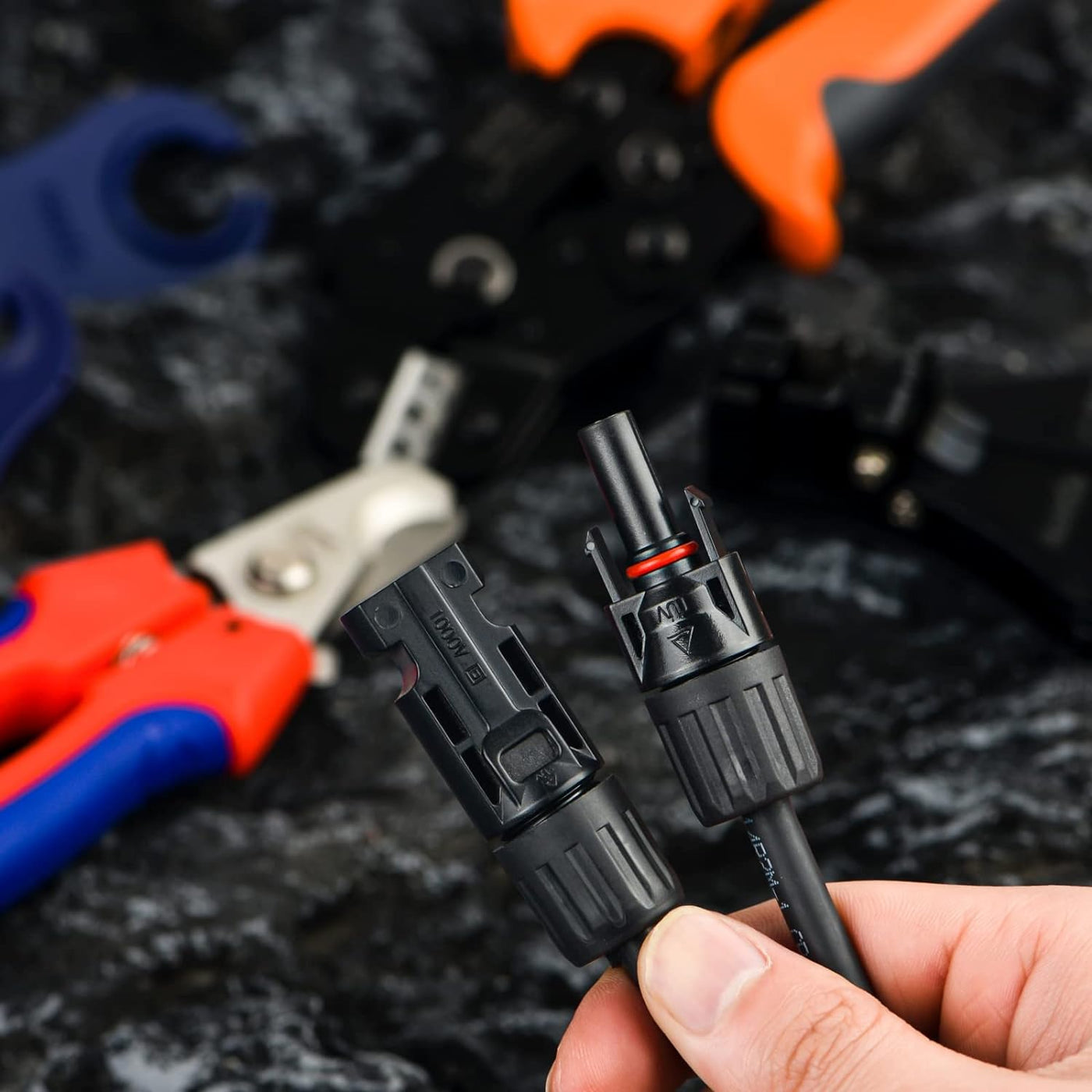 Solar PV Cable Crimper Kit with Wire Stripper, Wire Cutter — iCrimp Tools
