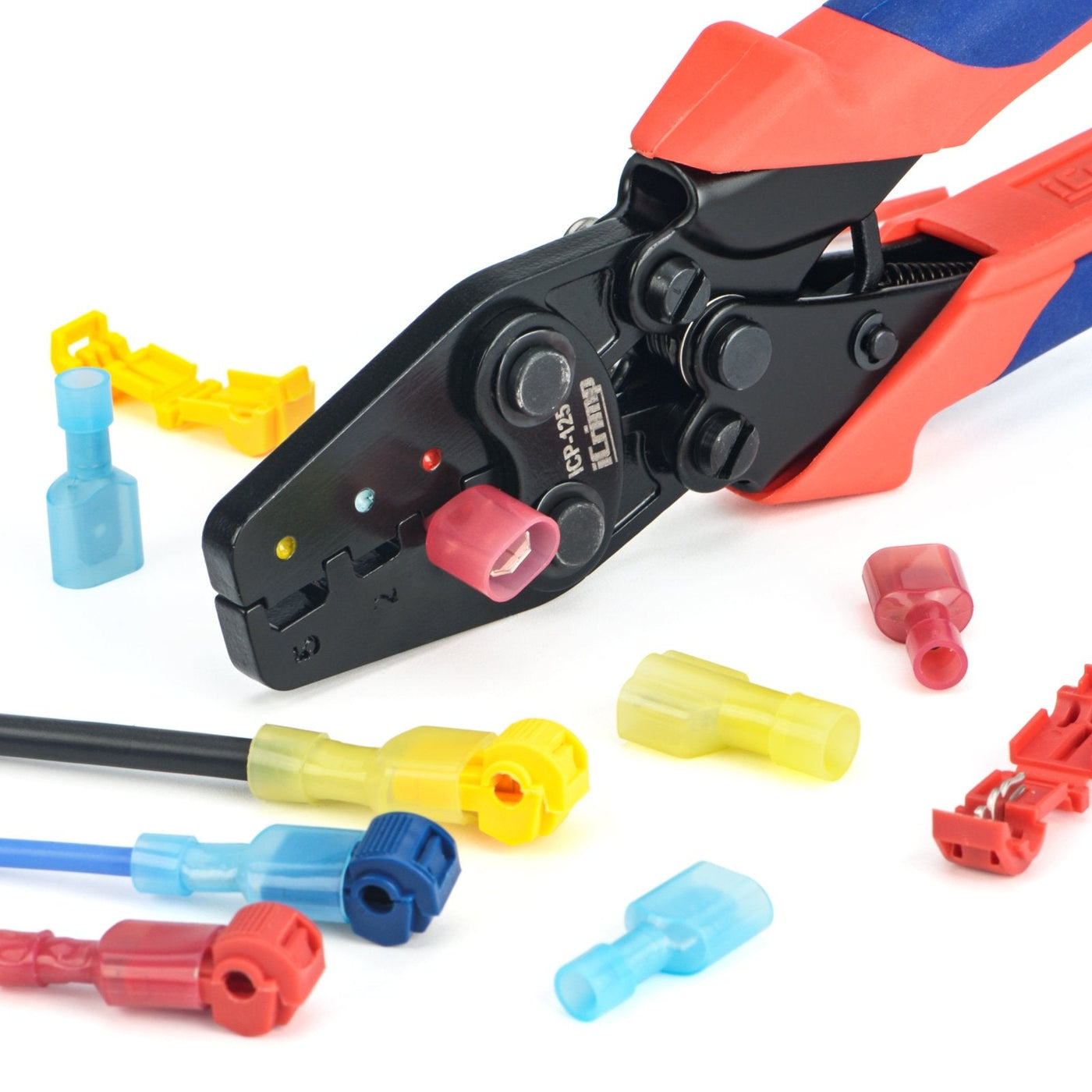 TTS-120 120pcs T Tap Electrical Wire Connectors Kit — iCrimp Tools