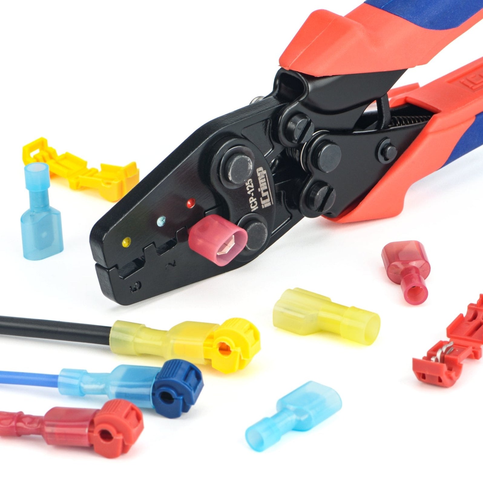 TTS-120 120pcs T Tap Electrical Wire Connectors Kit — iCrimp Tools