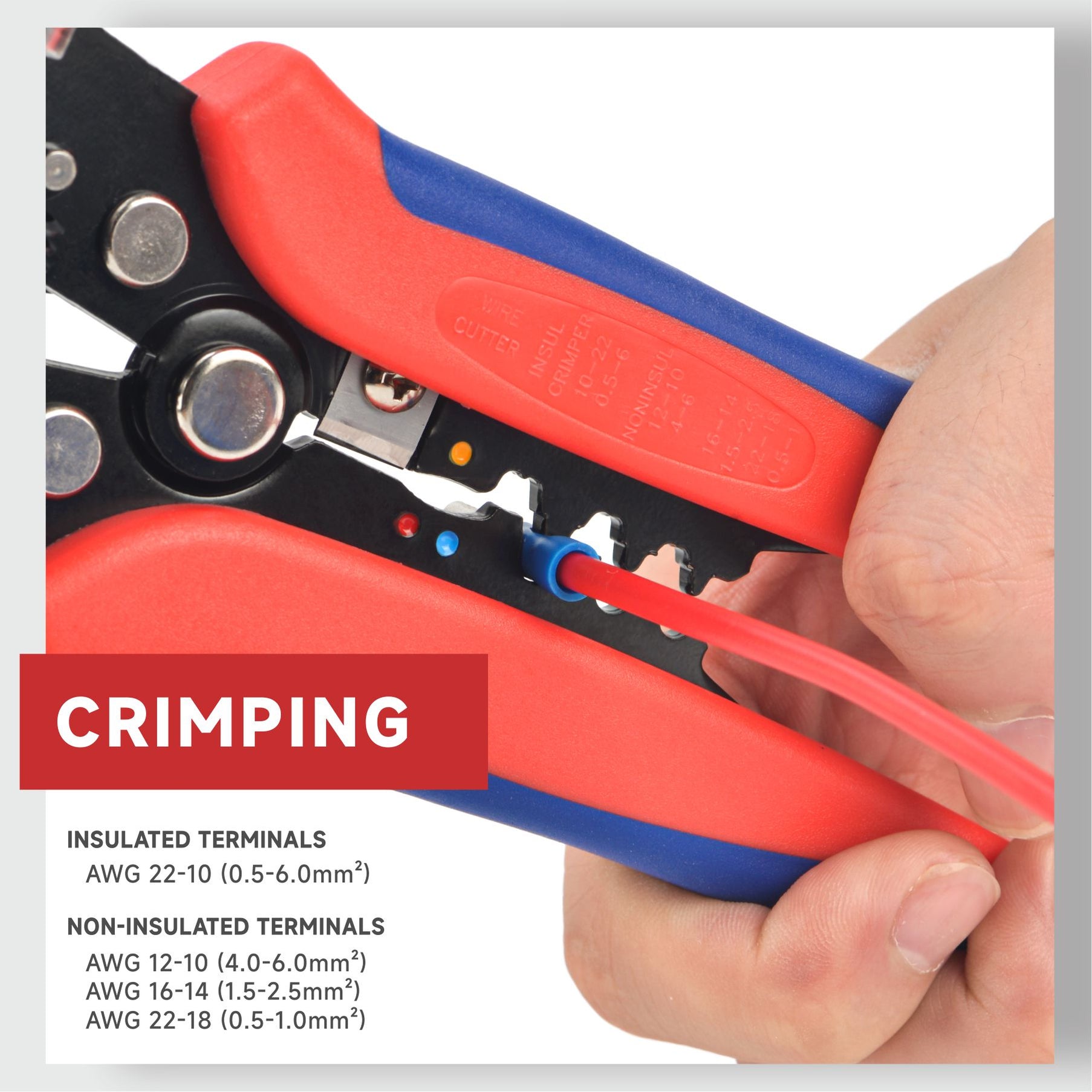 HS-D2 Automatic Electric Wire Cable Stripper, Cutting Plier — iCrimp Tools