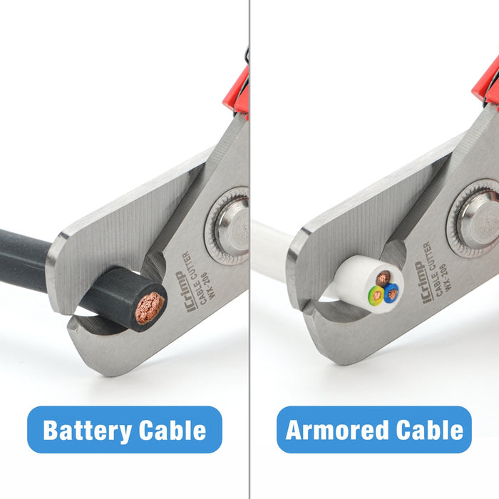 Electrician's Cable Cutting Plier Up to 3AWG Wire — iCrimp Tools