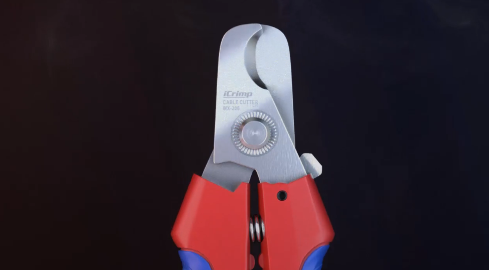 Shear Cut, Electrician's Cable Cutting Plier Up to 3AWG Wire — iCrimp Tools
