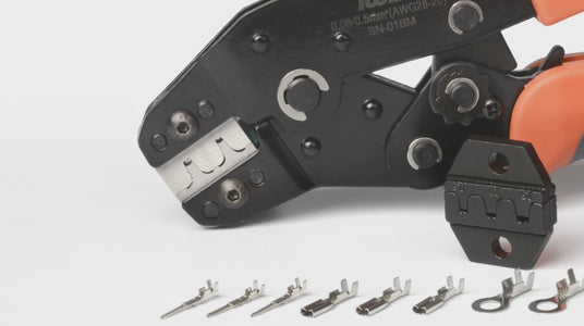 SN-58B 0.25-1.5mm², AWG24-16 Non-insulated Crimping Tool — iCrimp Tools