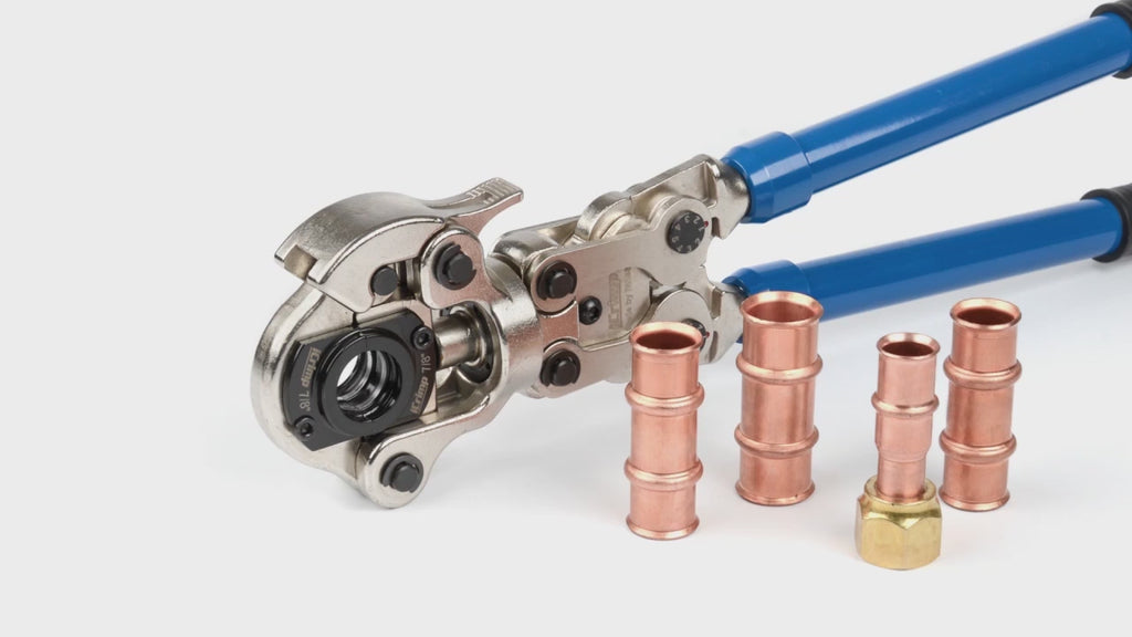 Copper Pipe Pressing Tool Kit with Cutter & Deburring Tool — iCrimp Tools