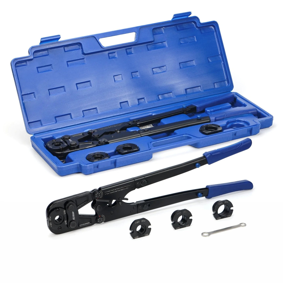 Folding Handles Pressing Tool With Exchange Die Sets — iCrimp Tools
