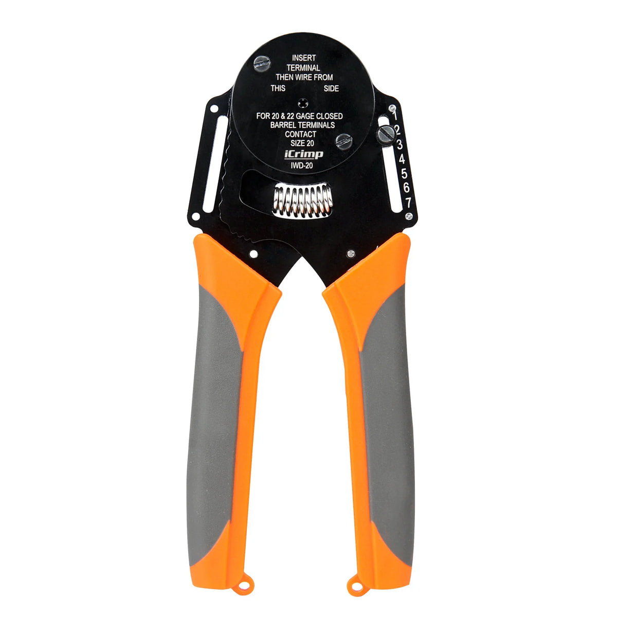 Closed Barrel Crimper for Gauge 20&22 Deutsch Connector — iCrimp Tools