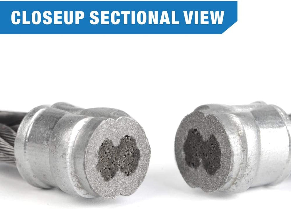 Wire Rope Swager for 3/64"-1/8" Aluminum End Sleeve with Cutter ...