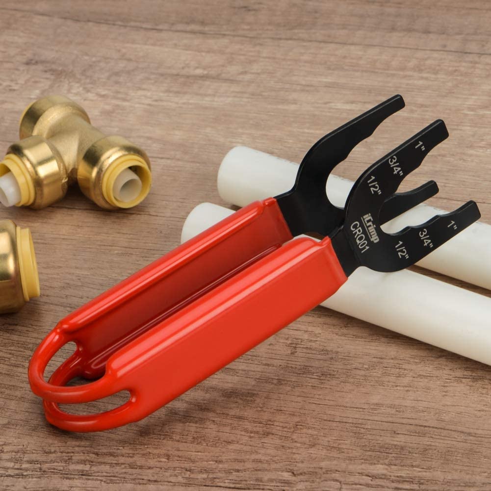 Disconnect Tong for 1/2,3/4,1-inch Push-to-Connect Fitting — iCrimp Tools