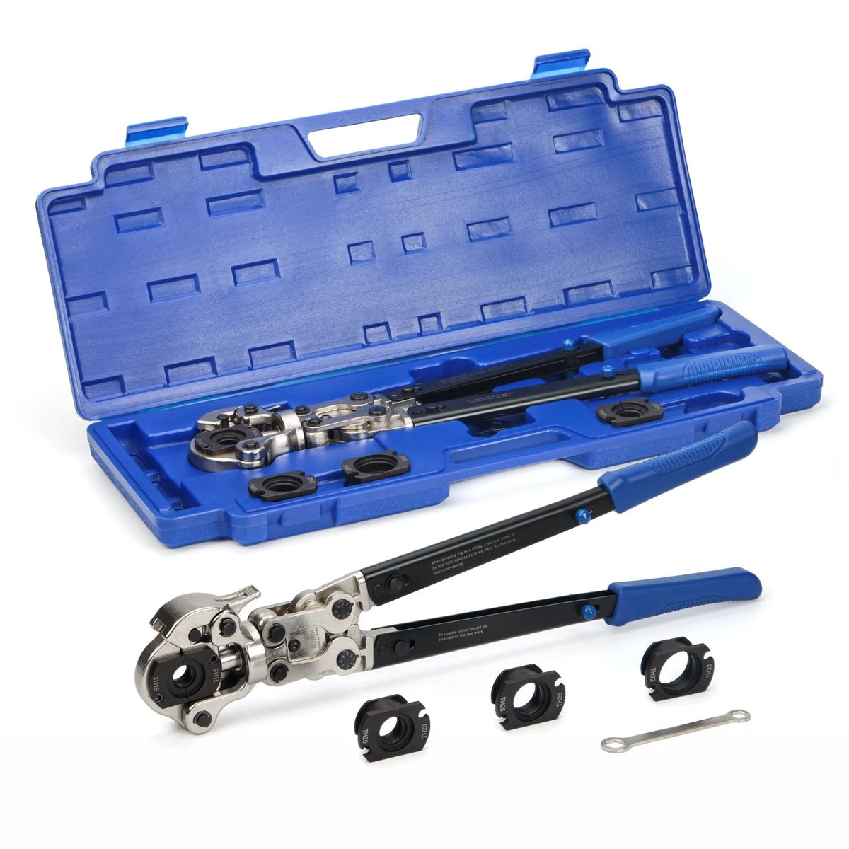 Multi-azimuth Pipe Pressing Tool with 360° rotary press head — iCrimp Tools