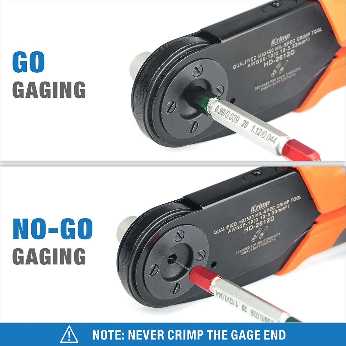 Deutsch Crimping Tool for DT, DTM, DTP Connectors 12-26 AWG — iCrimp Tools