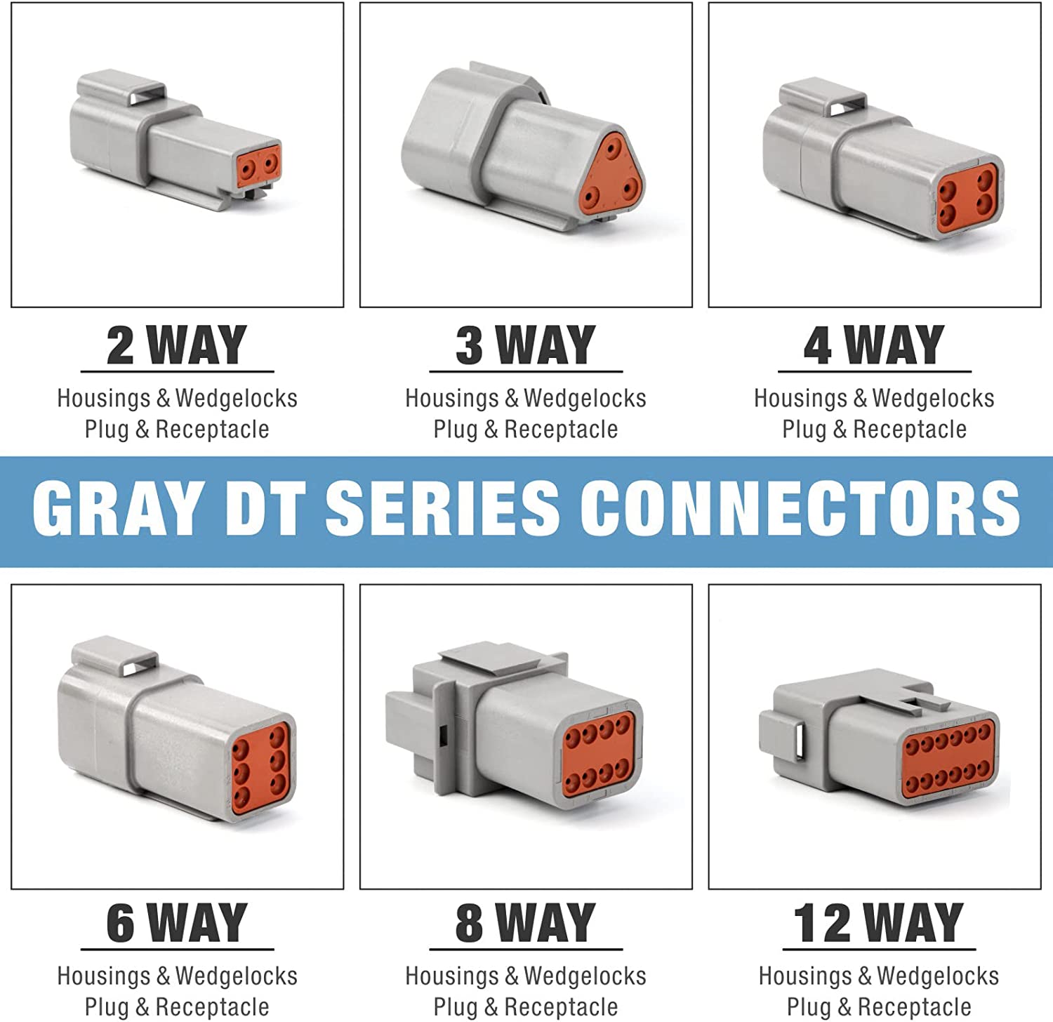 94PCS Deutsch DT Connectors, Electrical Wire Connectors — iCrimp Tools